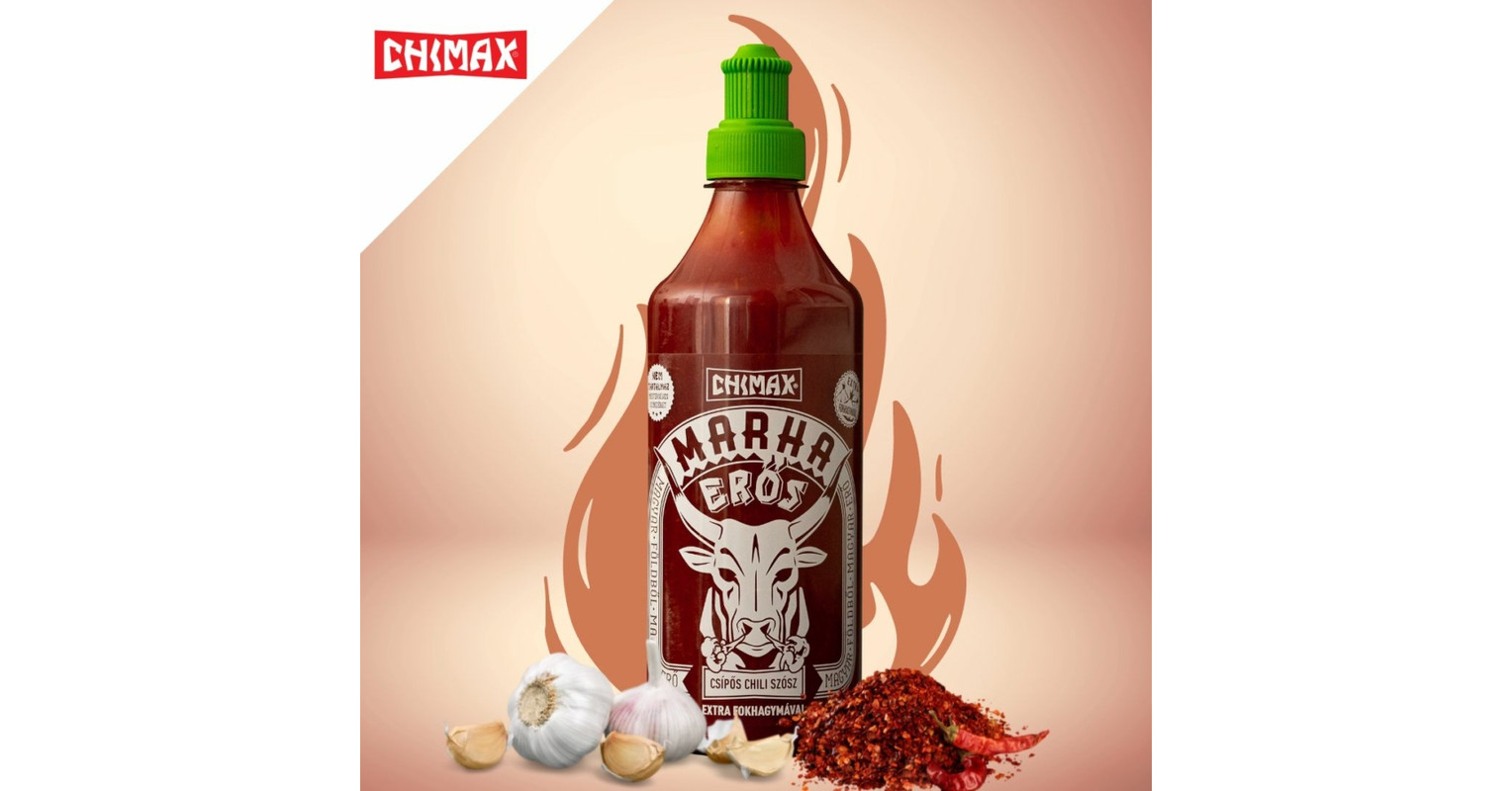 Chimax Marha Erős Chili szósz extra fokhagymával 500ml - Chimax ...